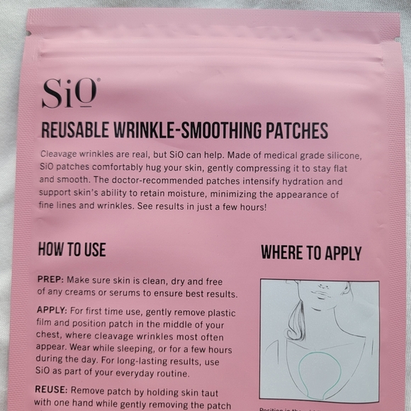 Sio Beauty | Skincare | Sio Chest Lift Reusable Medical Grade Silicone ...